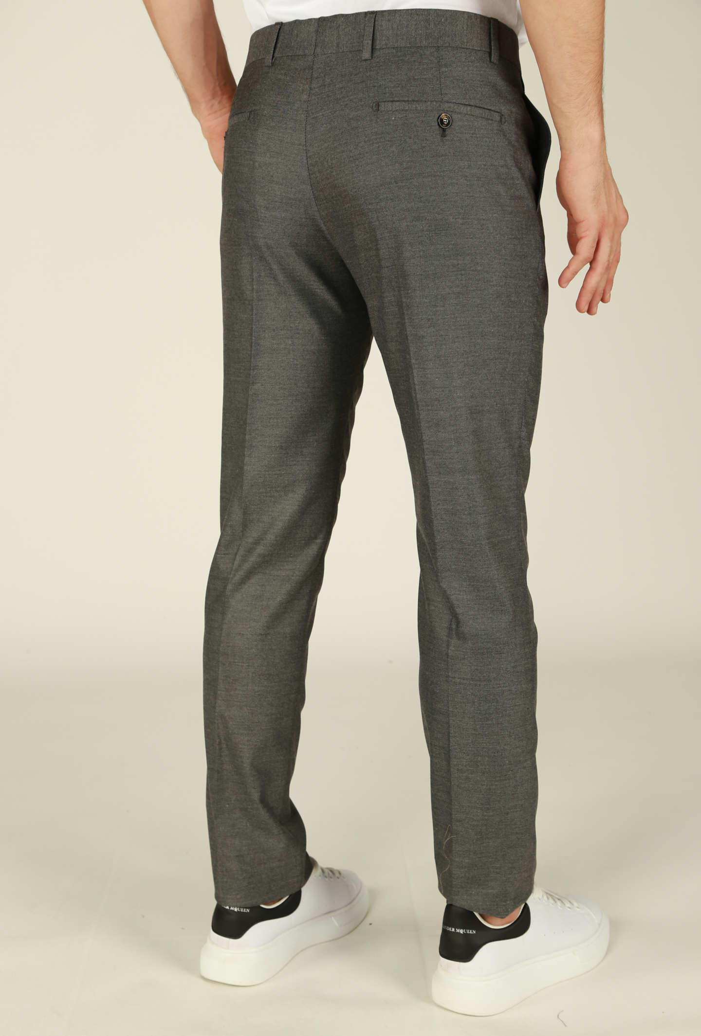 Brango. BRANGO KUMAŞ PANTOLON GRİ